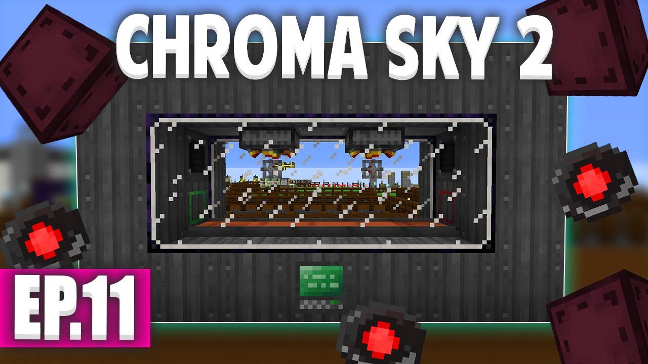 Minecraft Chroma Sky 2 | L'ASSEMBLING FACTORY ! - #11 - YouTube