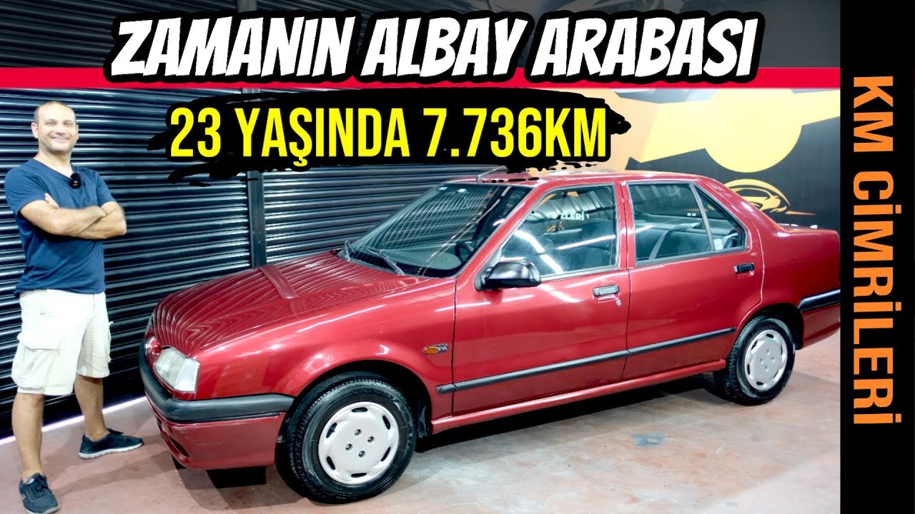 KM CİMRİLERİ | 7.736km 1999 model Renault 19 Europa 1.6i RNE - YouTube