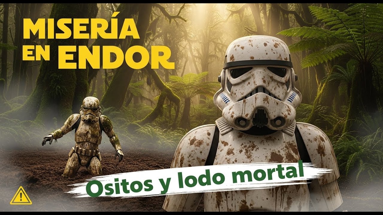 Nos Envían a Patrullar Endor: ositos, lodo y raciones de miseria | VLOG ...