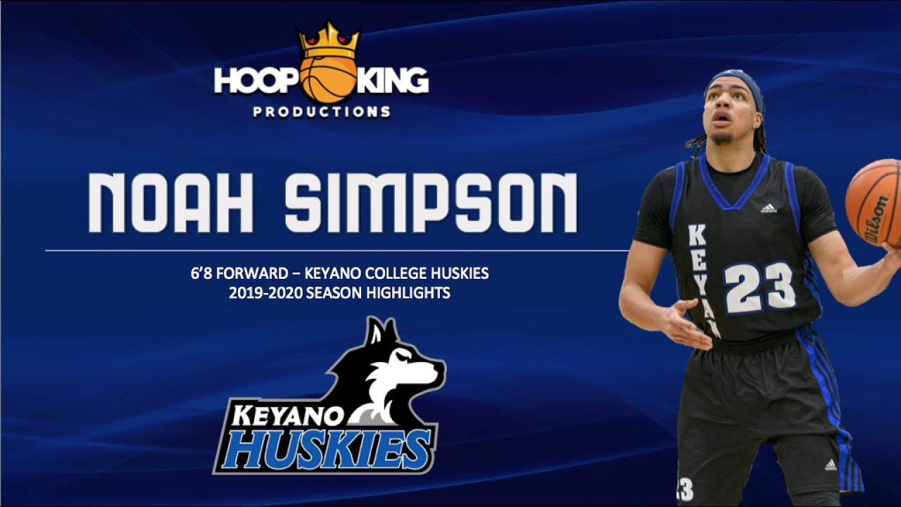 Noah Simpson Highlights - Keyano College 2019-2020 - YouTube