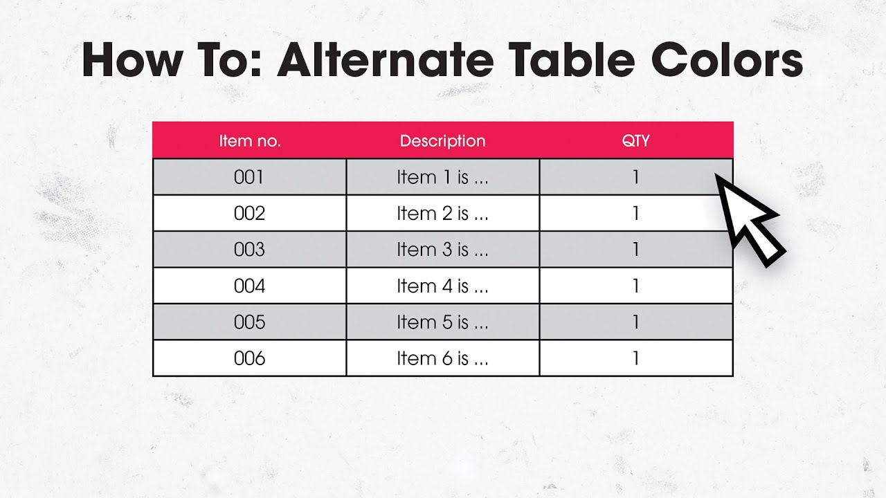 How To Alternate Table Row Color On InDesign Quick Guide YouTube How To Alternate Table Row Color On InDesign Quick Guide YouTube