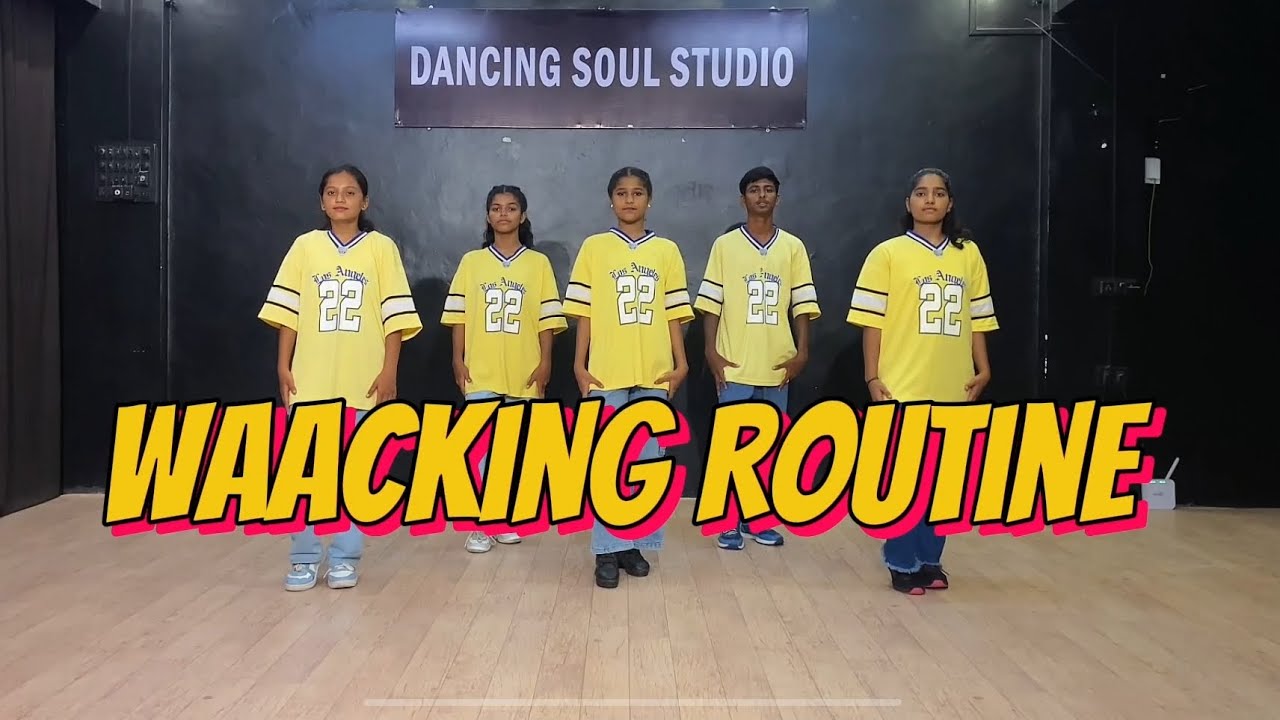 Waacking Routine video | Dancing Soul Studio | Somethin' here | Dance video| - YouTube