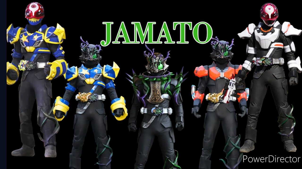 Kamen rider Jamato all hensin sound 가면라이더 쟈마토 모든 변신음 - YouTube
