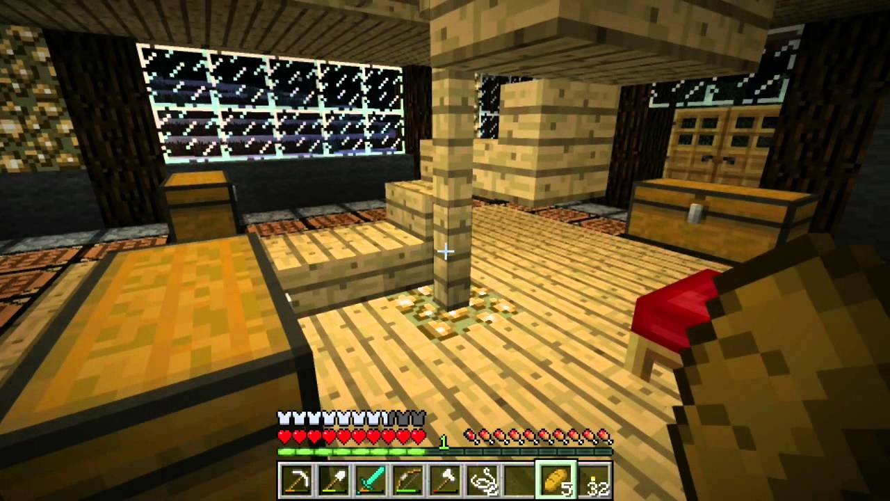 MineCraft 1.1 - Part 52 - Open House [HD] - YouTube