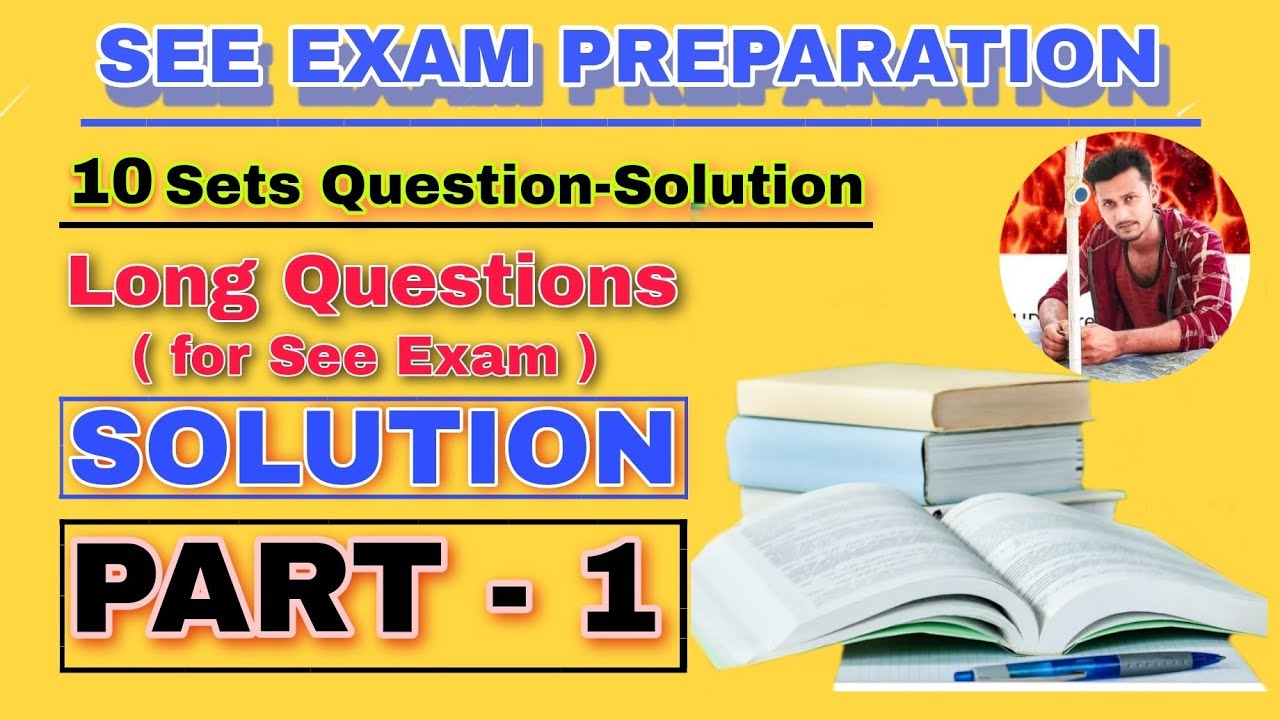 Long Question | For See Exam | 10 sets Question - Solution | Part - 1 ...