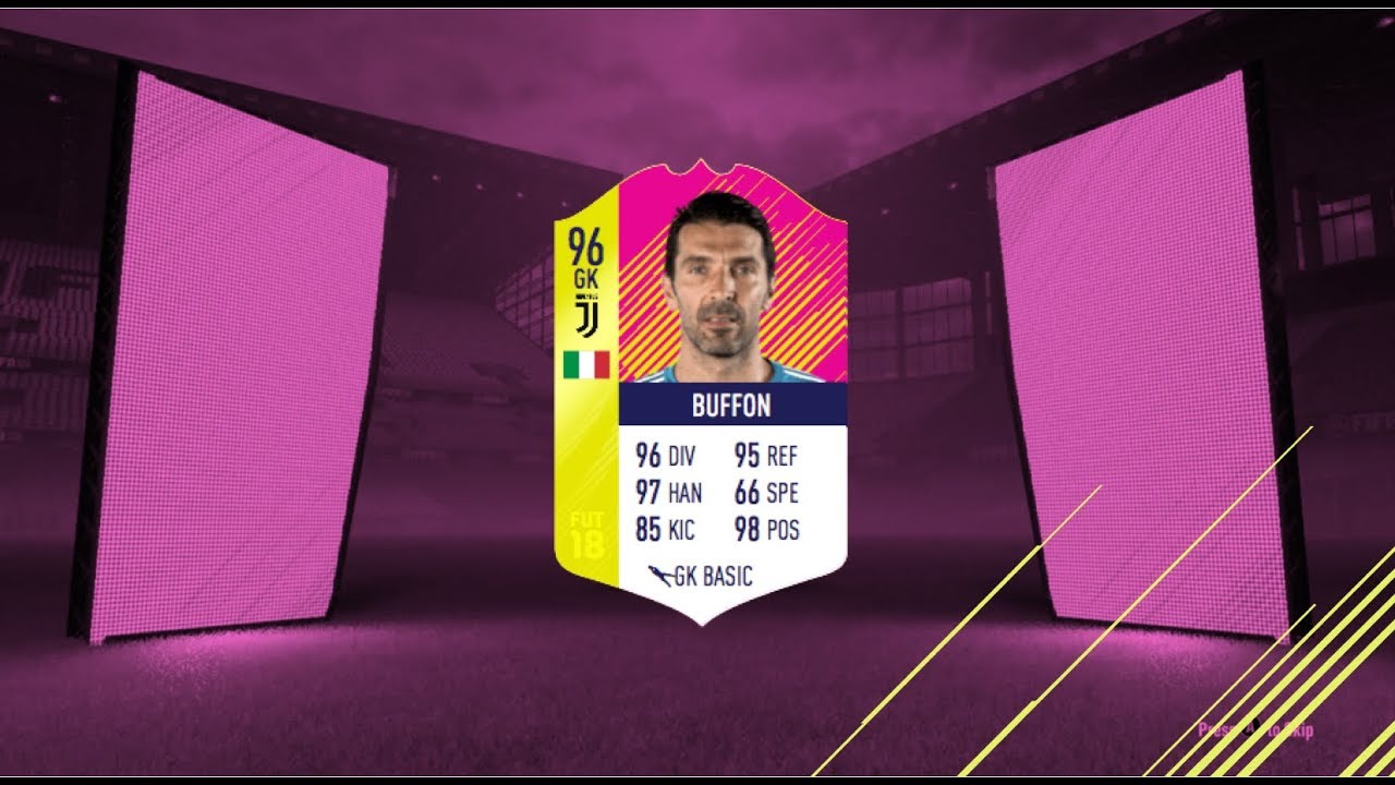 FIFA 18 96 BUFFON PLAYER REVIEW | CLASSIC EURO HERO BUFFON | FIFA 18 ...