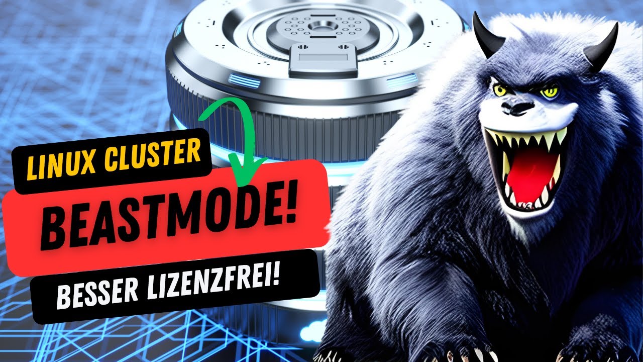 LINUX SERVER CLUSTER | BEASTMODE | BESSER LIZENZFREI! - YouTube