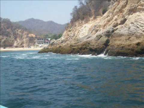 pichilinguillo, michoacan, playa el tunel - YouTube