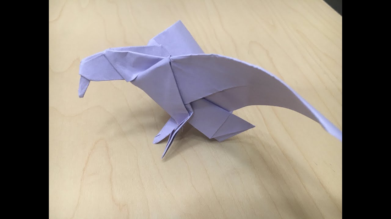Easy Origami Eagle - YouTube