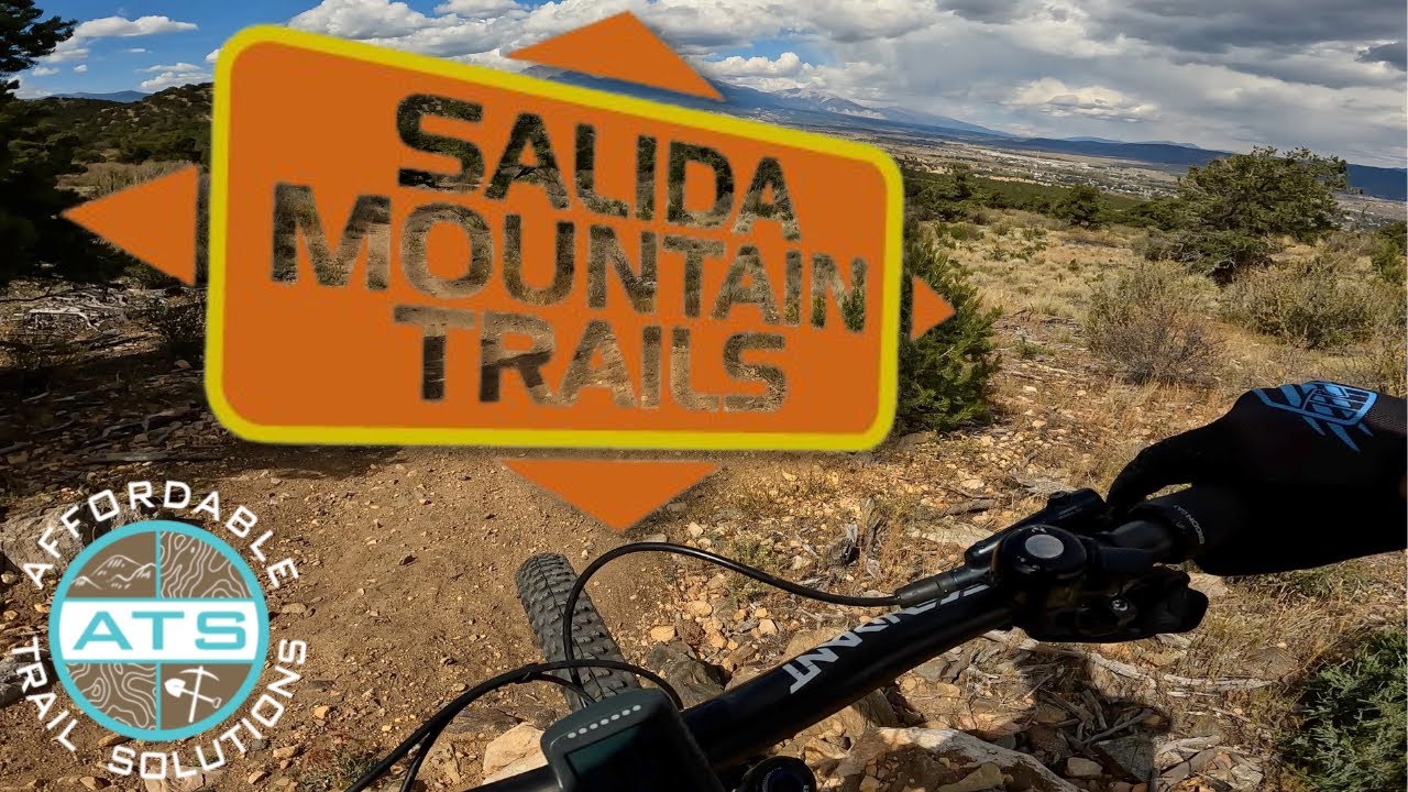 SALIDA MOUNTAIN TRAILS | Little Rainbow | Sun UP | Sol Trail | Solstice | 4K | Colorado MTB ...