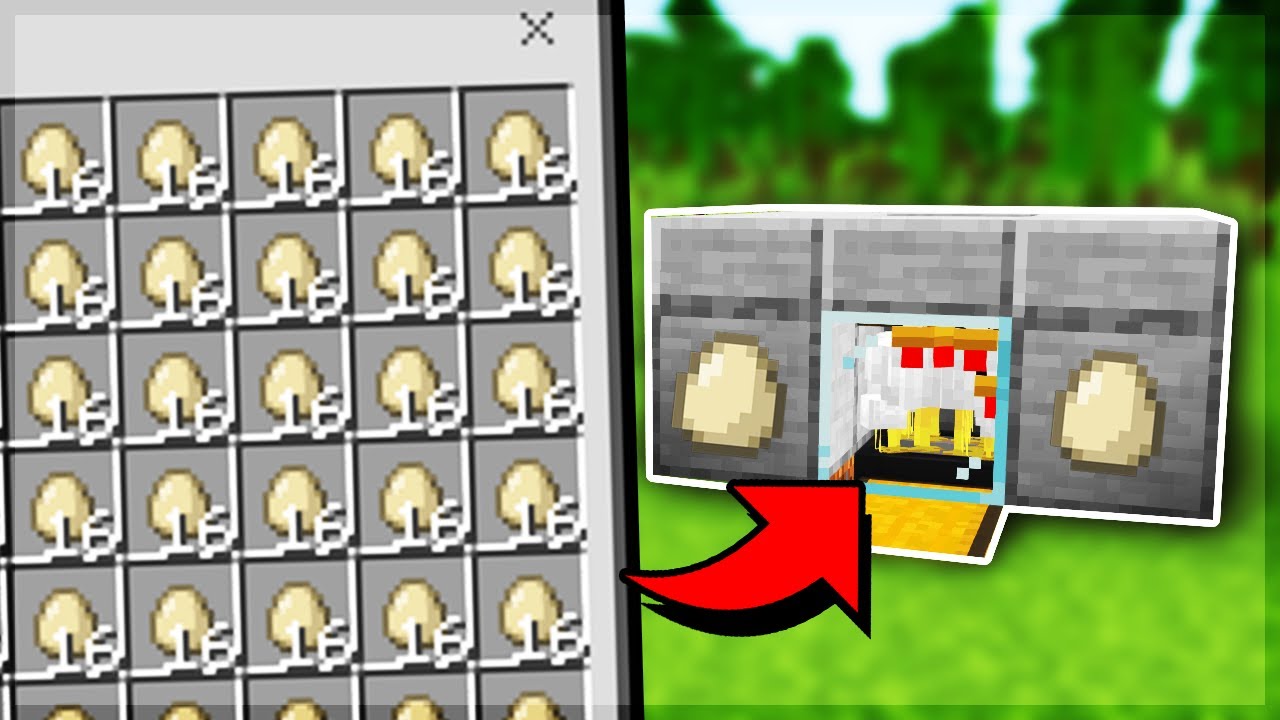 FARM de OVO MUITO FÁCIL no MINECRAFT BEDROCK! | TUTORIAL - YouTube