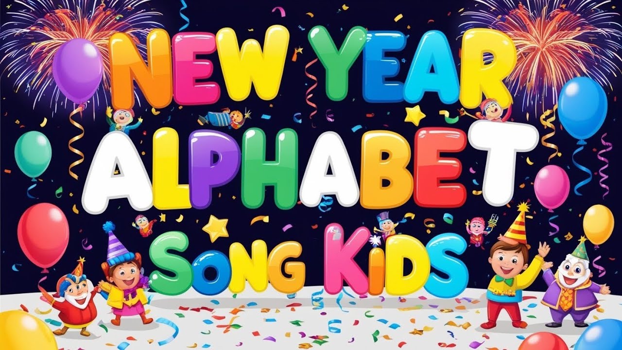 New Year Alphabet Song for Kids | Learn and Celebrate - YouTube