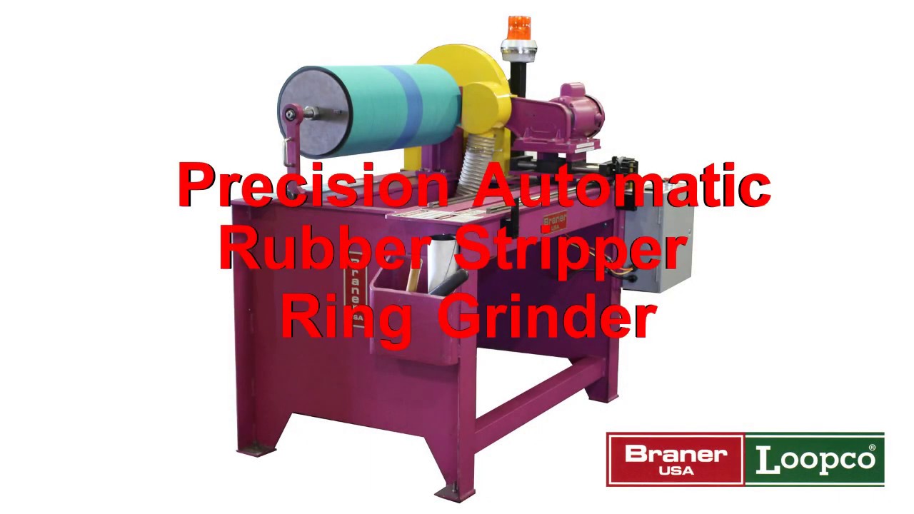 Precision CNC Slitter Stripper Ring Grinder by Braner USA - YouTube