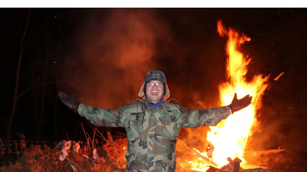 BIG OLE CAVE AND A BIG OLE FIRE - YouTube