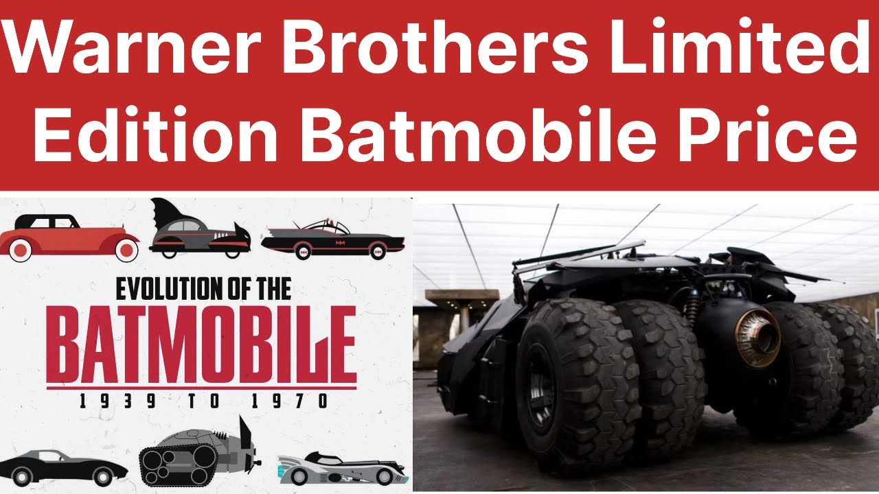 Warner Brothers Batmobile Price, Specification - YouTube