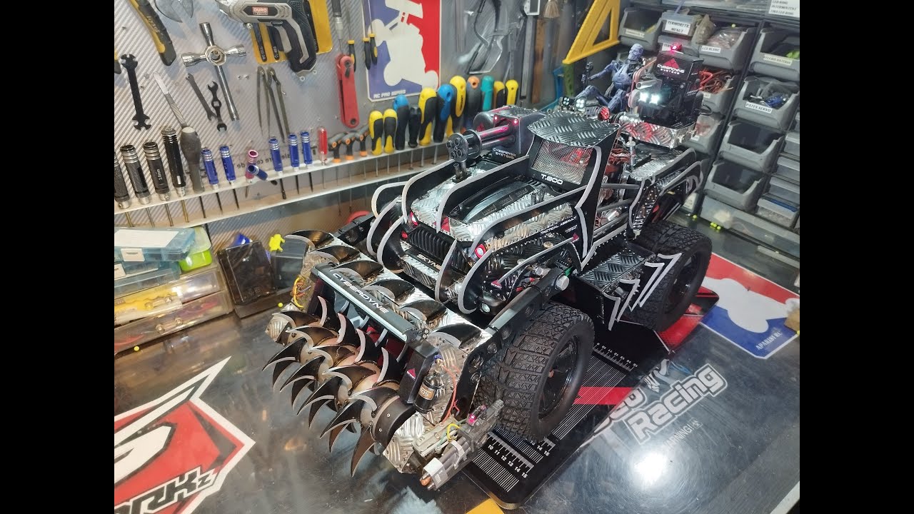 TERMINATOR T-800 TACTICAL ASSAULT RC CAR PROJECT APARISI RC PROYECTO ...