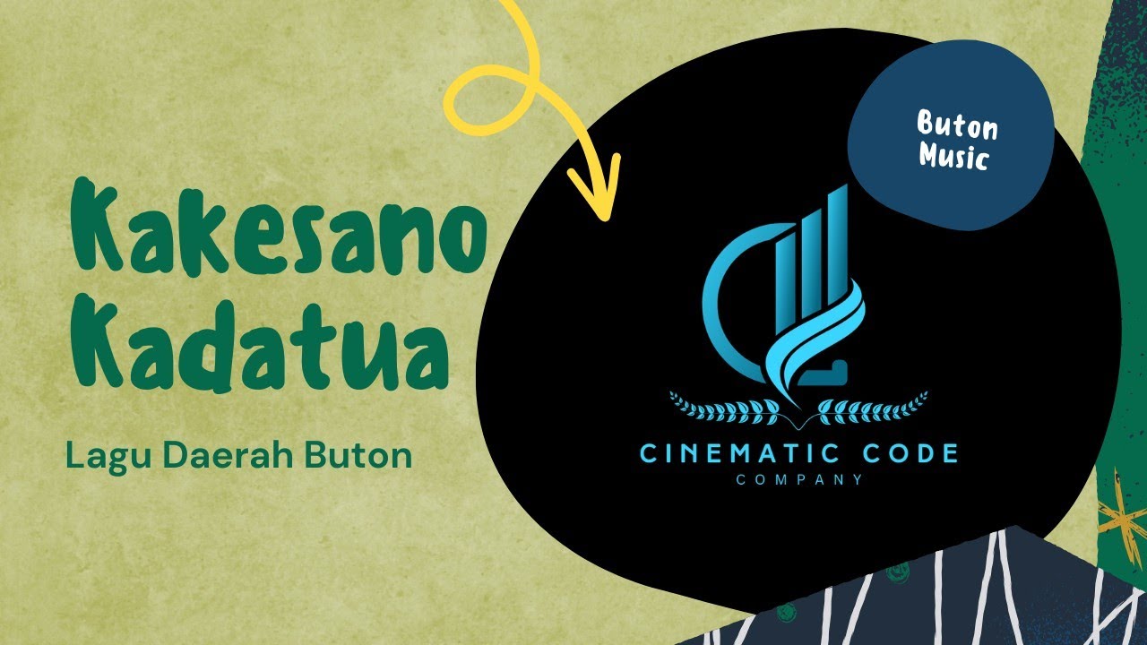 KAKESANO KADATUA | Lagu Daerah Buton, Sulawesi Tenggara - YouTube