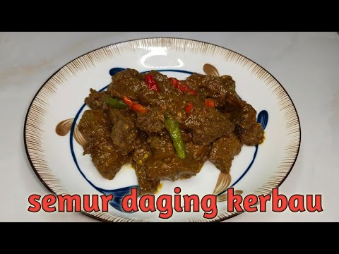 Resep semur daging kerbau enak banget tetap empuk tanpa dipresto