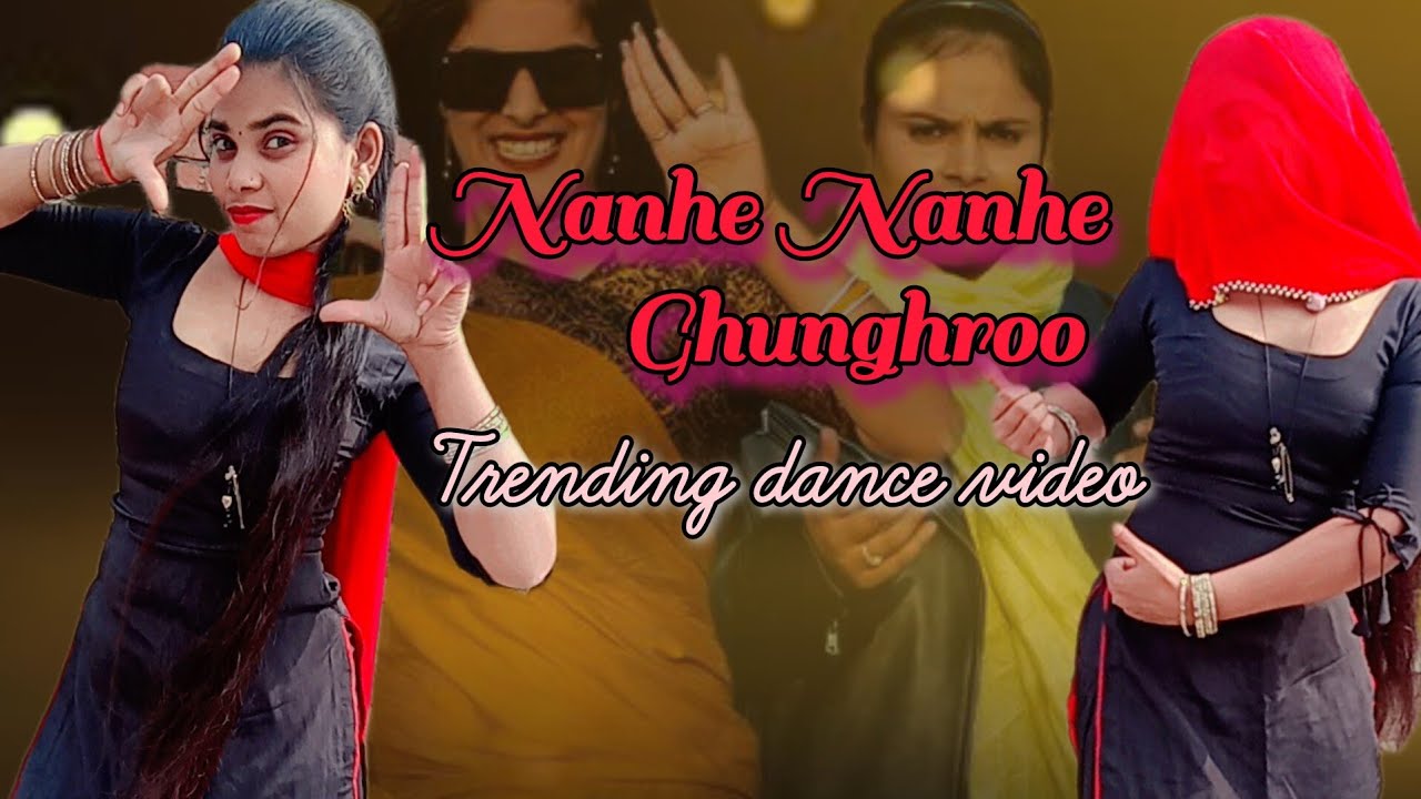 nanhe nanhe ghunghroo ️|trending dance video ️🖇|covered by ...