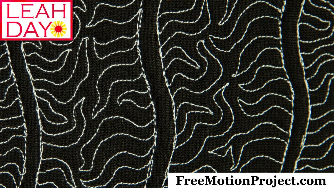 Need a Fire Themed Edge to Edge Quilting Pattern? Flame Vine Tutorial ...