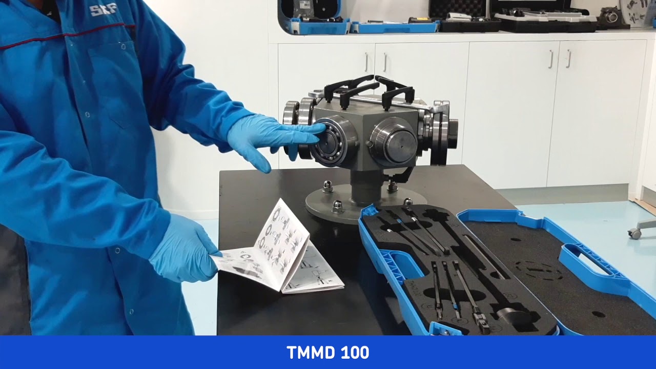 Cómo realizar un desmontaje mecánico con el extractor SKF TMMD 100 ...