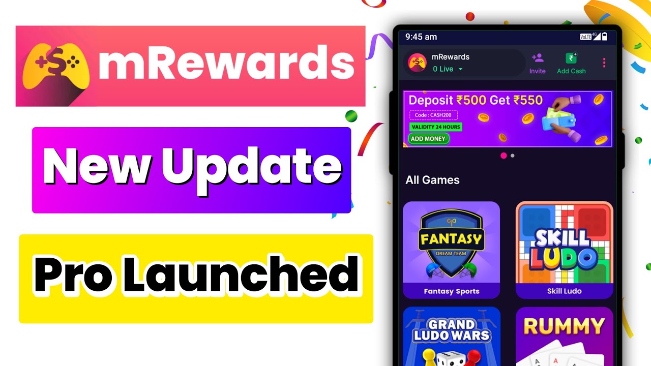 Mrewards New Update - Fantasy Game || mrewards app se coin kaise kamaye ...