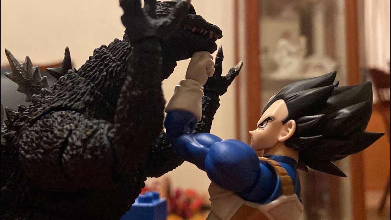 Godzilla Vs Vegeta (Test Animation) - YouTube