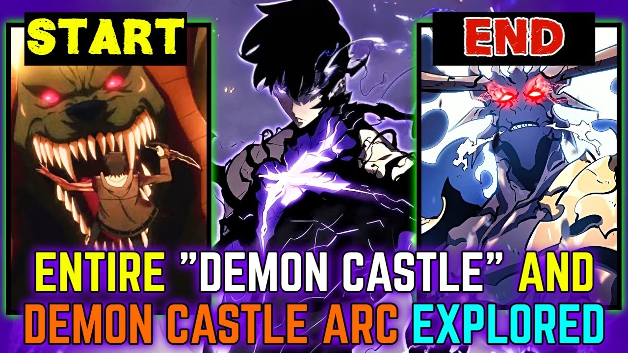 Entire Demon Castle Story Arc Of Solo Leveling - Explained - YouTube