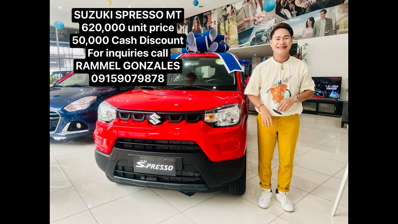 SUZUKI SPRESSO 2024 MODEL MANUAL RED COLOR. #rammelgonzales # ...
