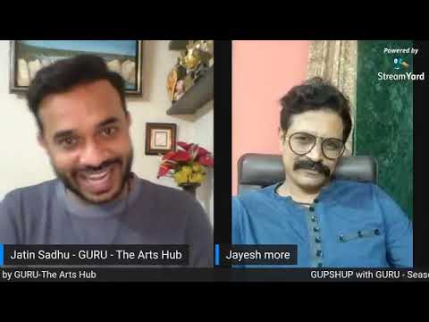 Jayesh More : Actor - Lead Actor of HELLARO - Gupshup with GURU Season ...