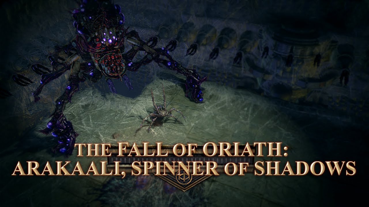 Path of Exile: Arakaali, Spinner of Shadows - YouTube