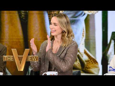 Emily Blunt Explores The Unknown In Steven Spielberg’s Sci‑fi Thriller ‘Disclosure Day’ | The View