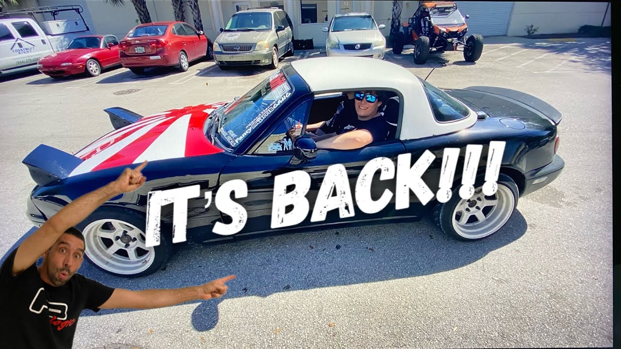 THE RICER MIATA and an R35... OG CONTENT ALERT - YouTube