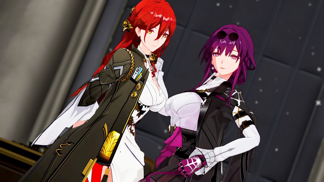 Honkai: Star Rail MMD 4K / Kafka + Himeko / 危险派对 | Dangerous Party ...