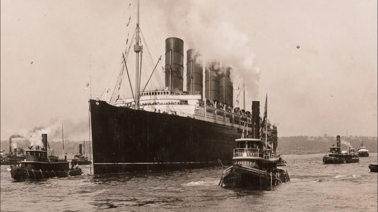 The Great Time When Ocean Liners Ruled The Seas. - YouTube