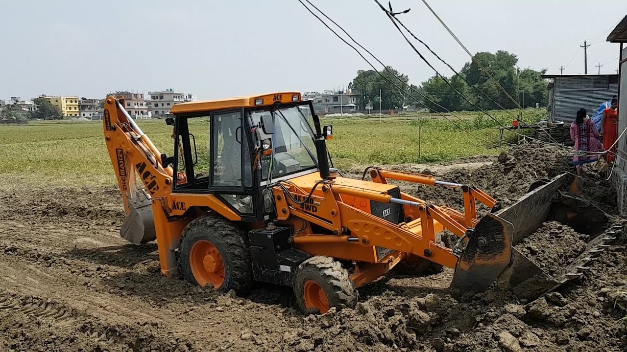 ACE Dozer Working For New Home Construction - ACE VIDEO - JCB ...