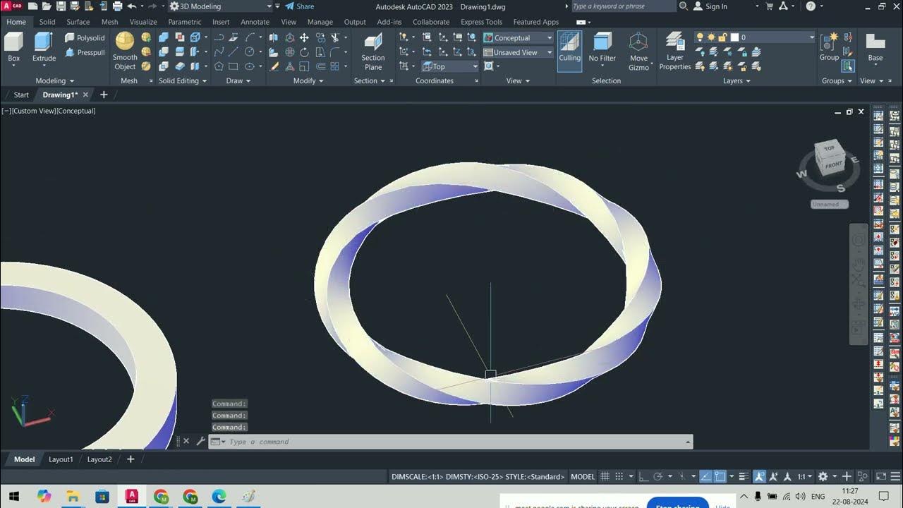 How to use 3D Modeling Tools in AutoCAD | Lecture 02 | Extrude, Loft, Sweep, Revolve & PolySolid ...
