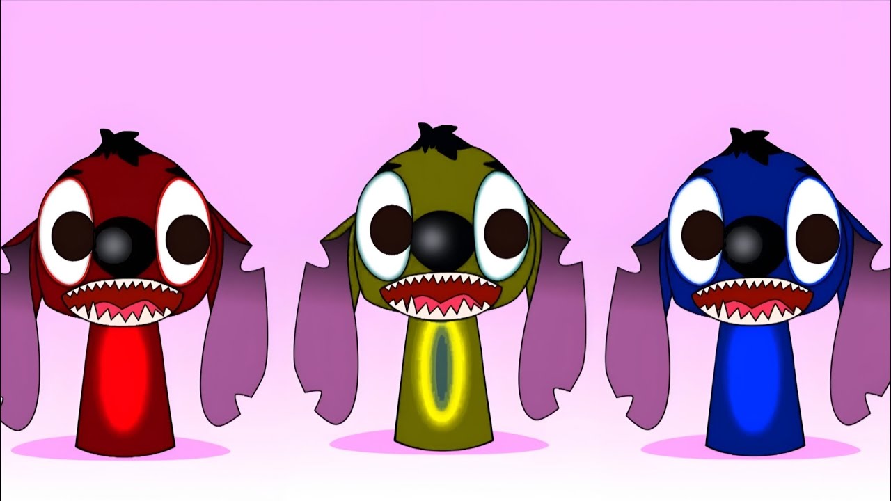 Sprunki Stitch Pyramixed #sprunki #incredibox - YouTube