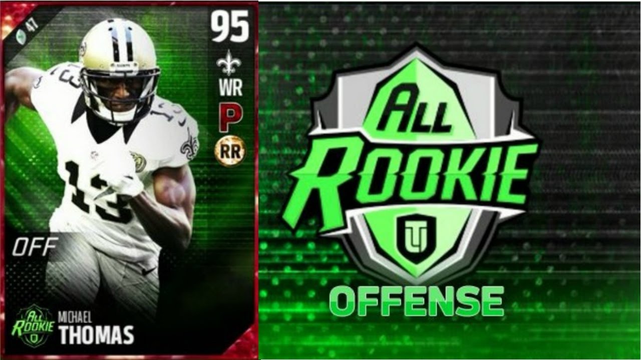 All-Rookie Michael Thomas | Player Review | Madden 17 Ultimate Team ...