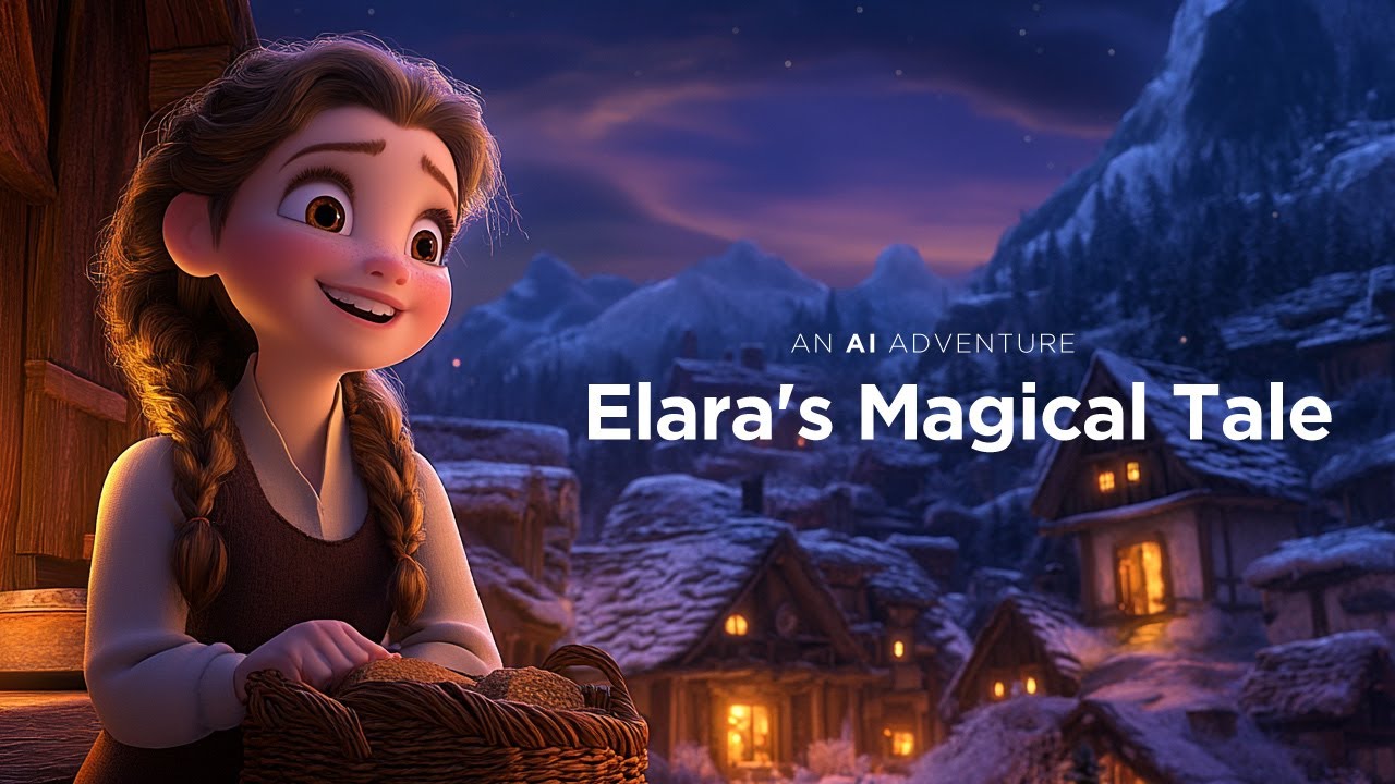 AI-Created Tale of Elara and the Frost King: A Magical Kids' Adventure ...