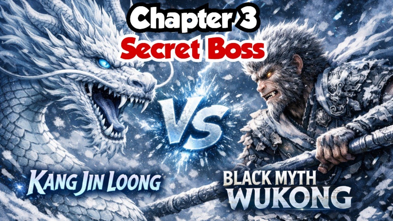 Chapter 3 Secret boss fight lWukong vs Kang- jin Loong l Playstation 5 ...