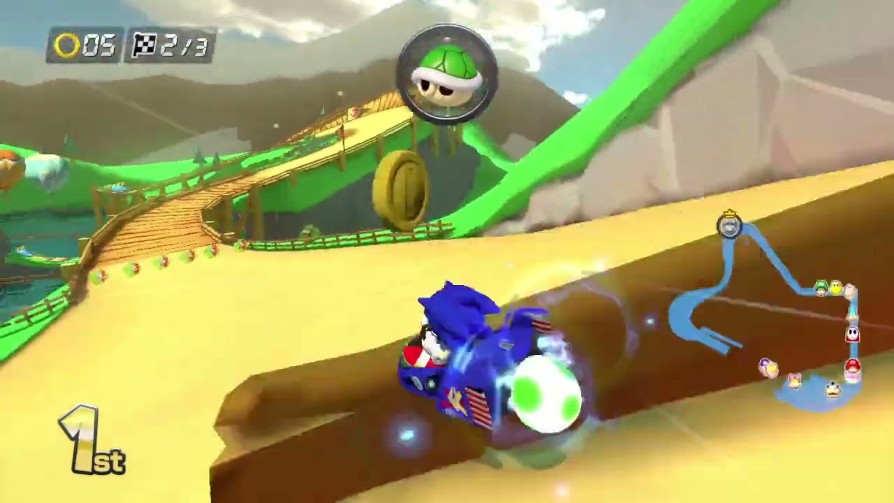 Mario Kart 8: Custom Track - 3DS Daisy Hills - YouTube