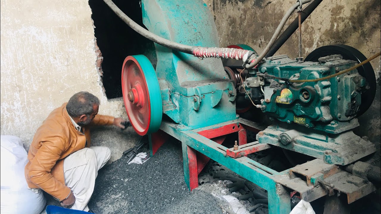 Plastic Crusher Machine in Action | Plastic Crushing Machine | Re use ...