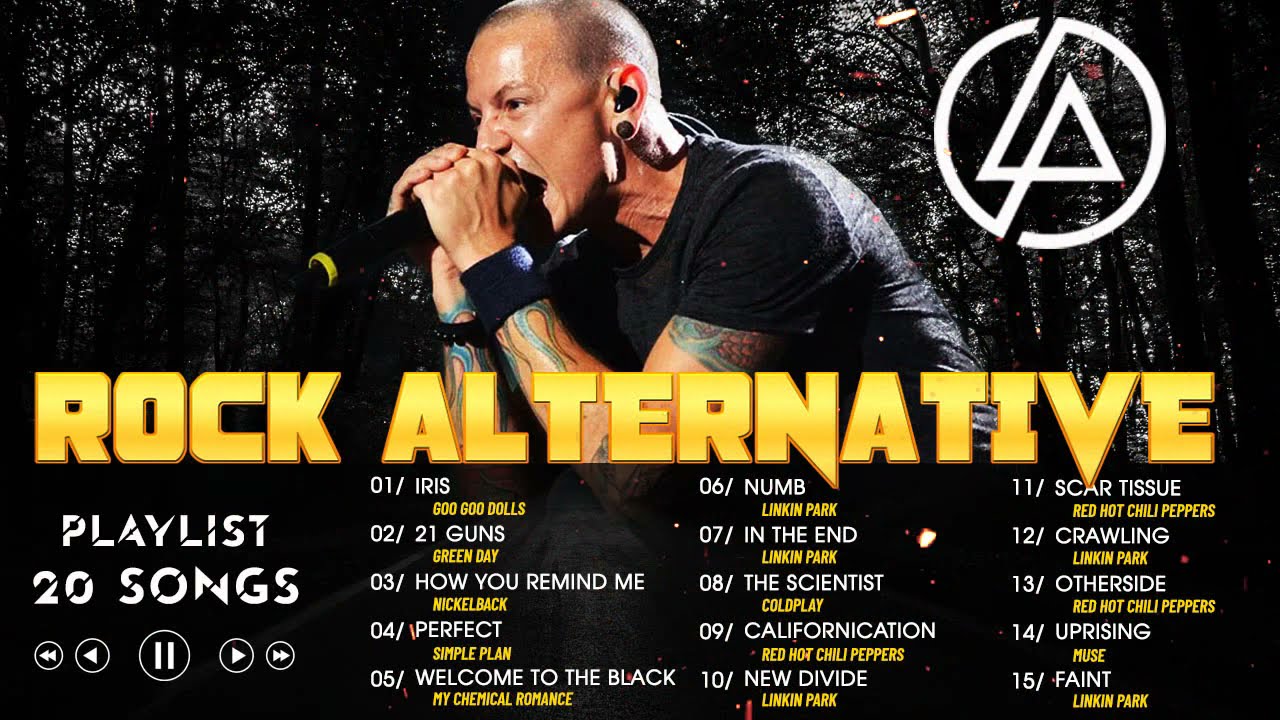 Alternative Rock Of The 2000s 2000 2009 Linkin Park Red Hot Chili