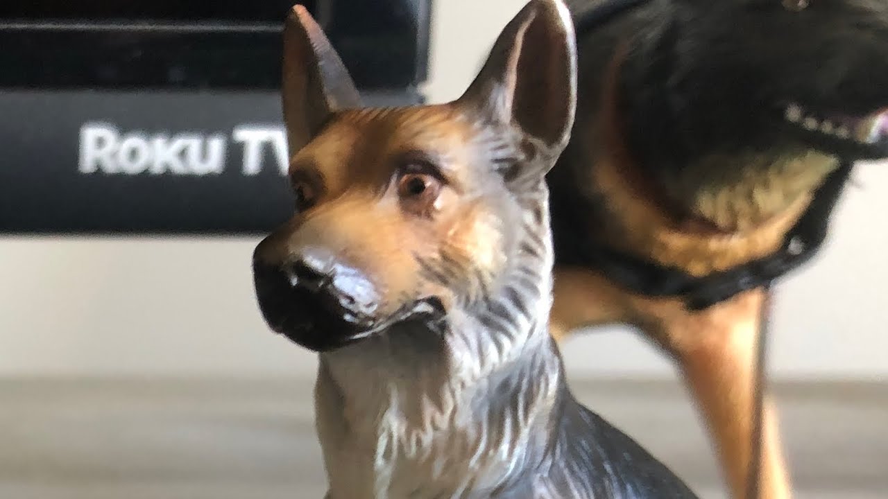 Unboxing Schleich Retired German Shepherd! - YouTube