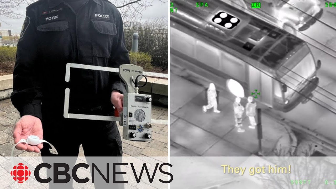 How police found a missing Ontario man using a wristband tracker - YouTube