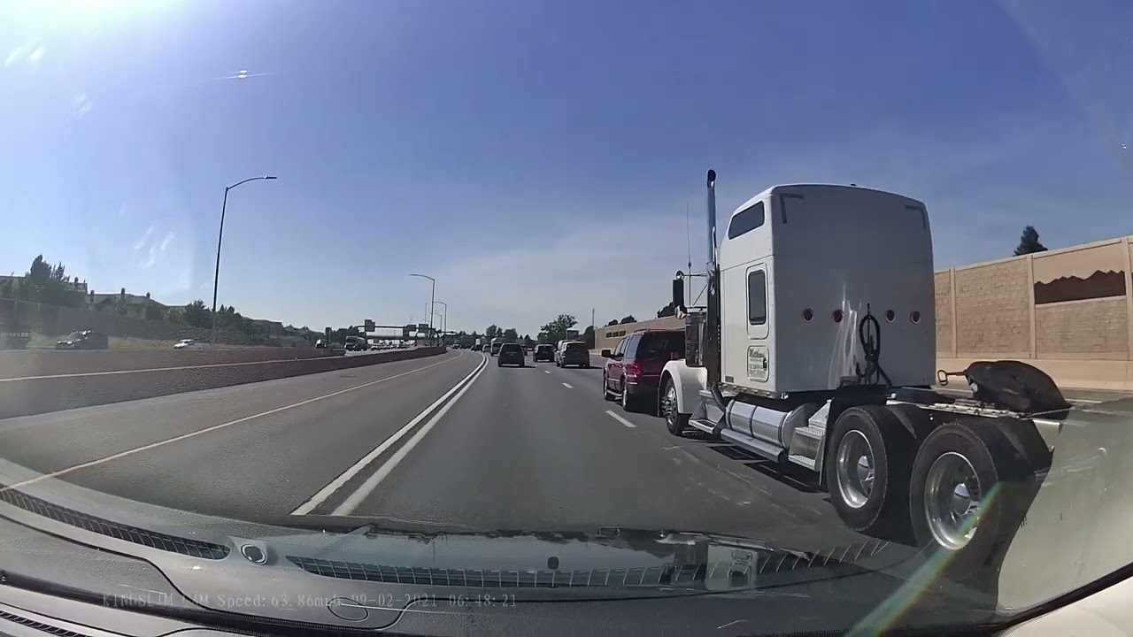 Semi cut off front - YouTube