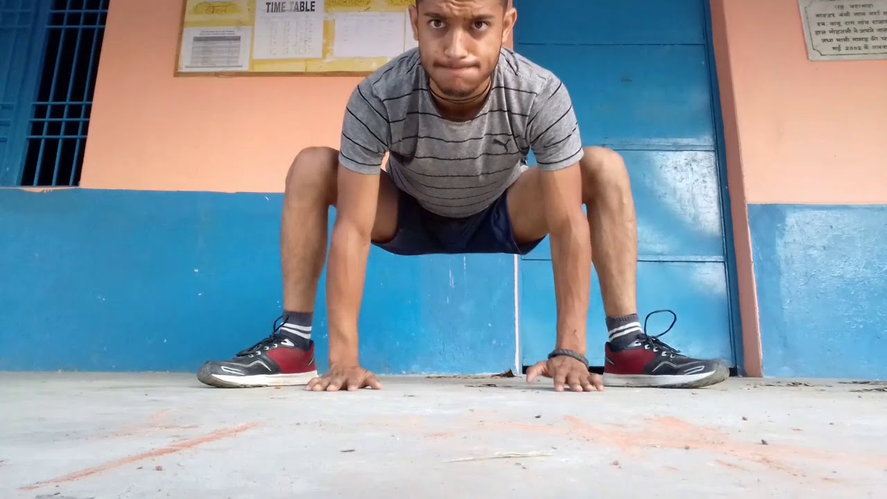 Home splits practice - YouTube