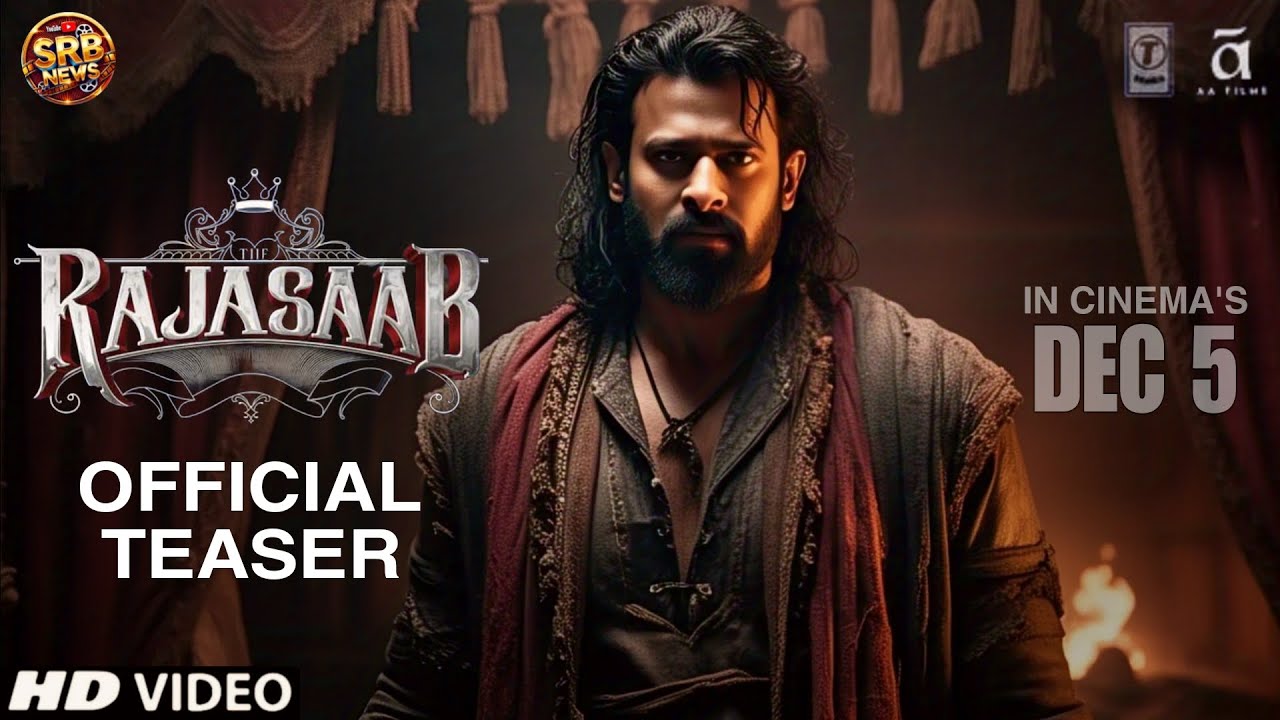 The RajaSaab Teaser Trailer | Prabhas | Maruthi | The Raja Saab Movie ...