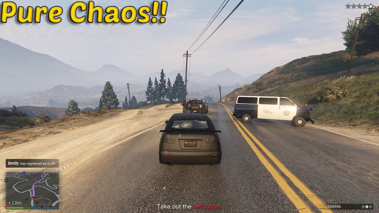 Nothing But Straight Choas On The First Episode |GTA 5 Online Part 1 ...